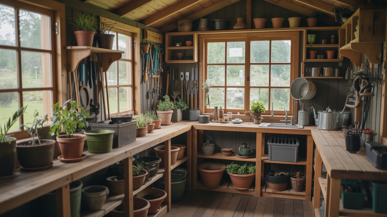 13 Potting Shed Ideas That Inspire & Organize