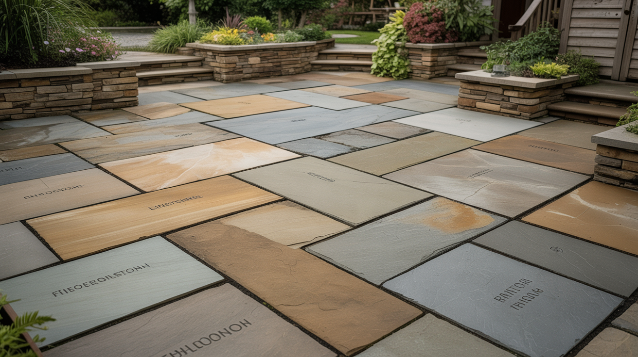 Flagstone Patio Designs – 40 Photos, Stone Types & Installation Ideas