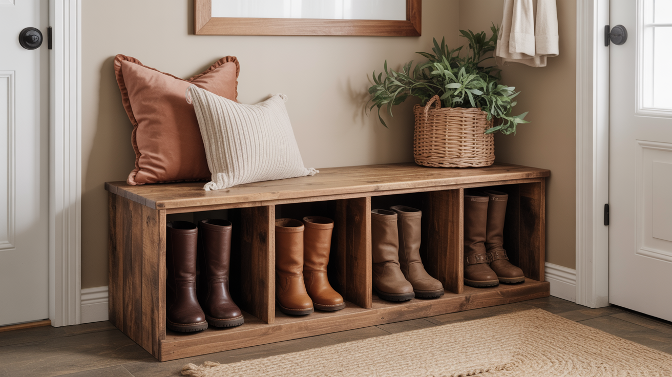 10 DIY Boot Rack Plans and Ideas to Keep Your Home Organized
